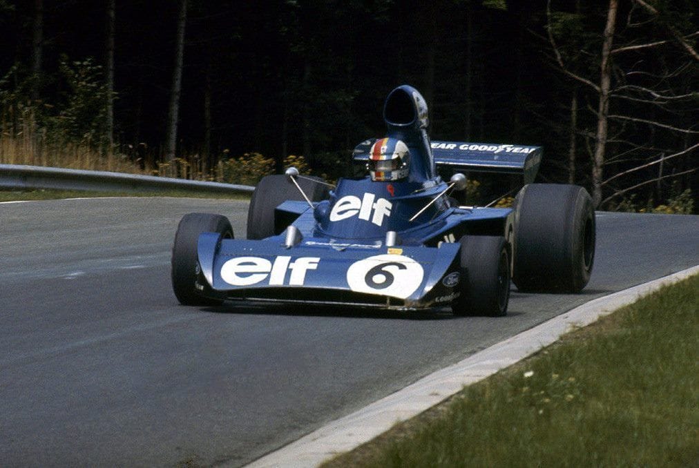 François Cevert (elf - Tyrrell 006 Cosworth) Grand Prix d'Allemagne ...