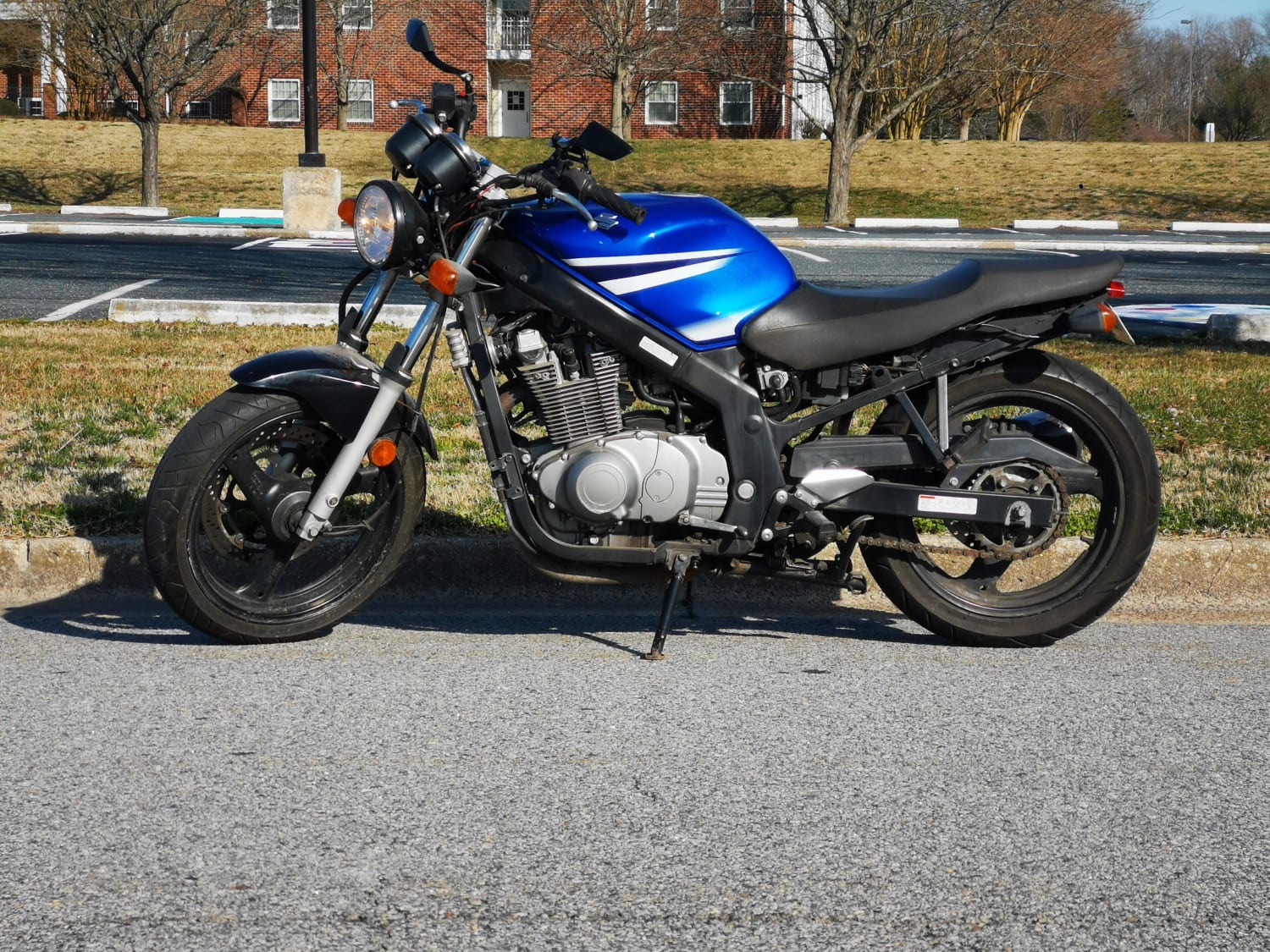 GS500F strip down conversion... Mostly completed