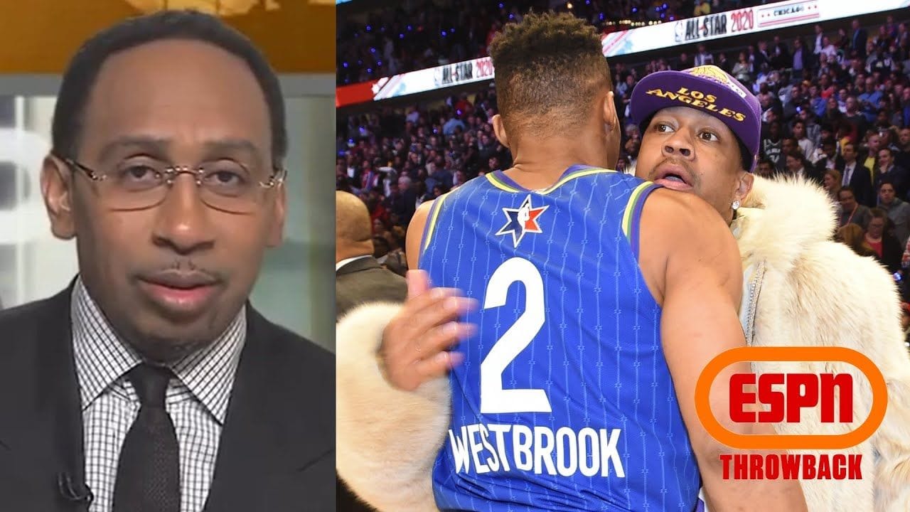 Stephen A. calls Russell Westbrook a 'bigger, stronger Allen Iverson' 🏀 ...