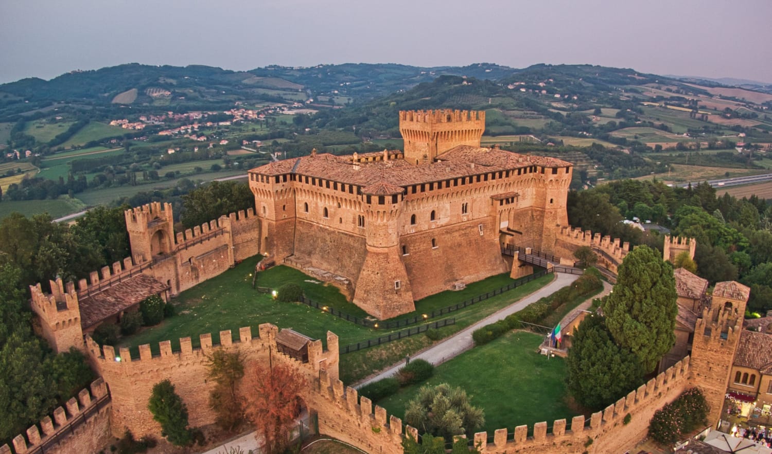 Castle of Gradara, Marche, Italy