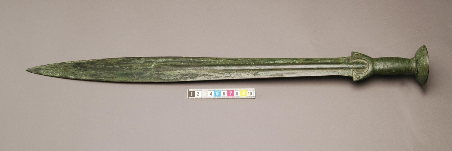 Sword from the Bronze age. Sweden, 1100 BCE – 900 BCE. Swedish History ...