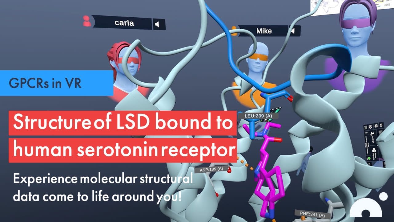 GPCRs in VR: Psychedelic! Structure of LSD bound to human serotonin ...