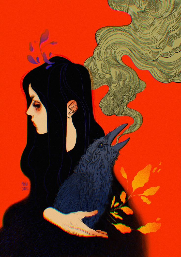 Magical Illustrations by Marina Banker | Daily design inspiration for ...