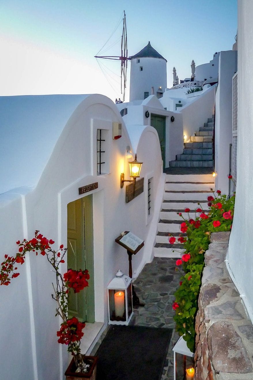 Path in Oia, Santorini, Greece | Places to travel, Beautiful places ...