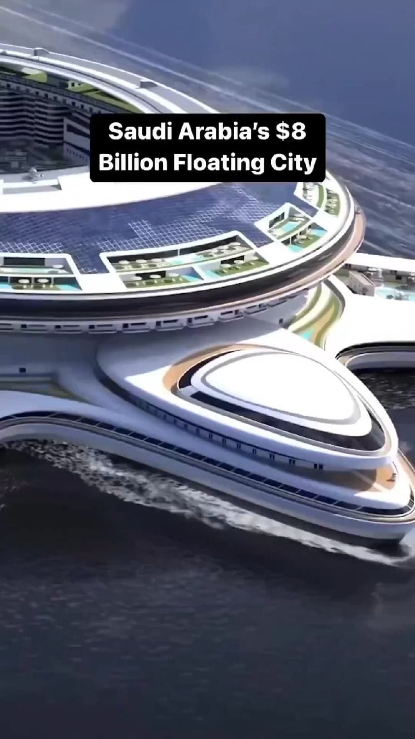 Pangeos: Saudi Arabia’s $8bn Turtle-Shaped Floating City