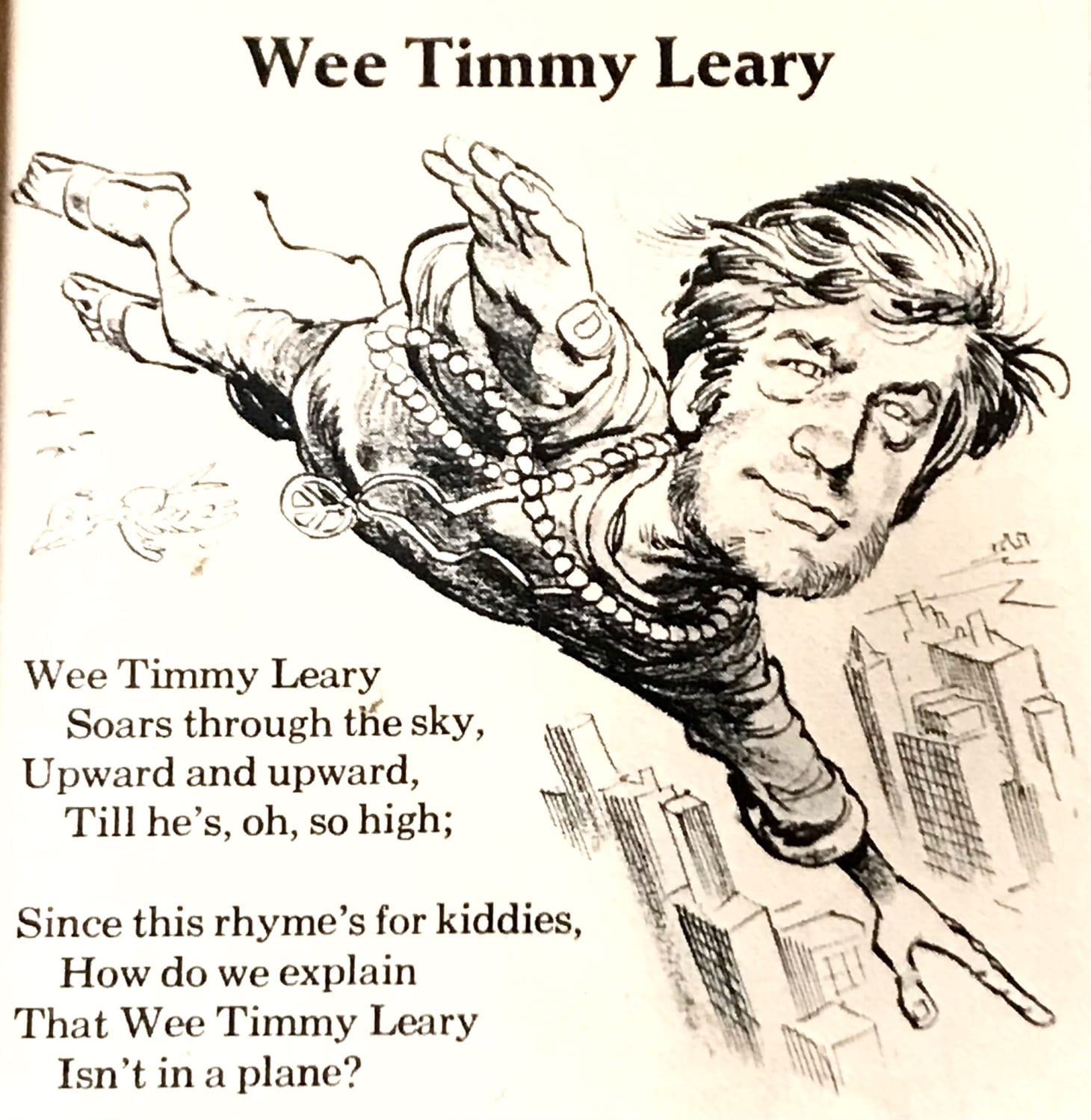 Timothy Leary illustrated by Jack Davis