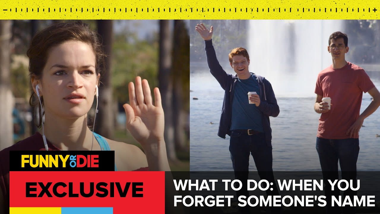 What To Do: When You Forget Someone's Name