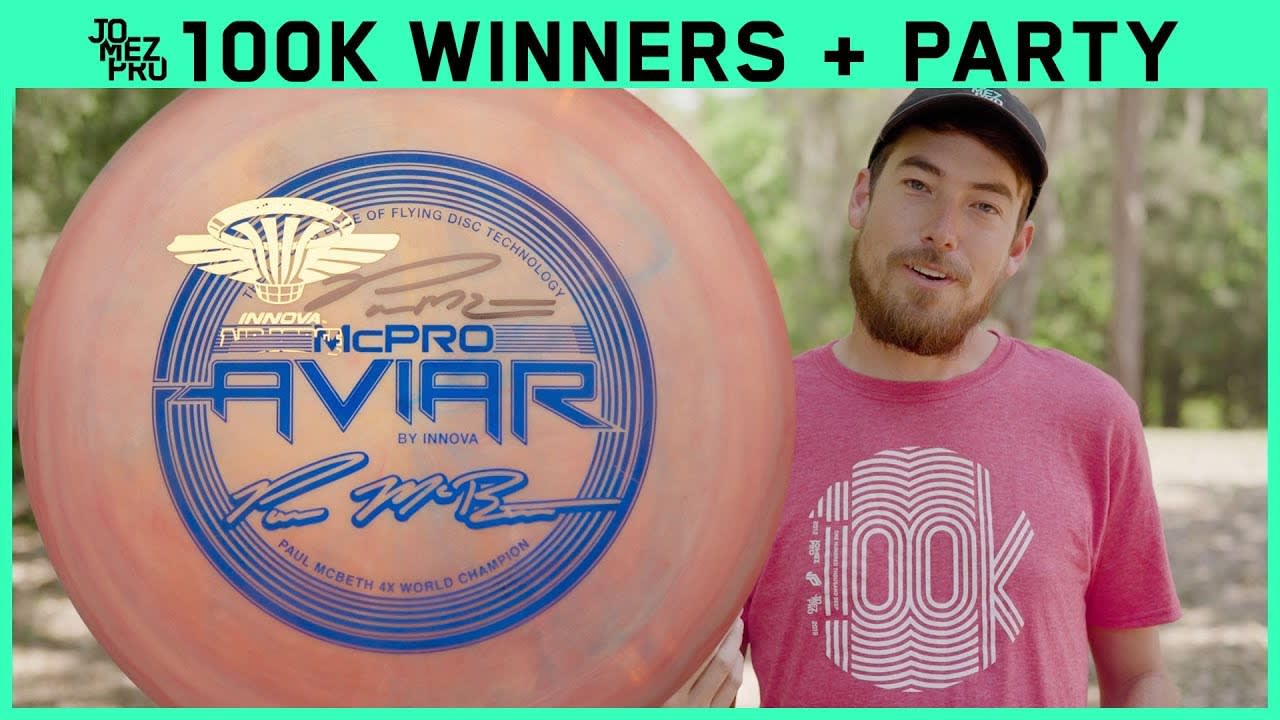 100,000 Winners–Paul McBeth's McPro Aviar stamped Destroyer!