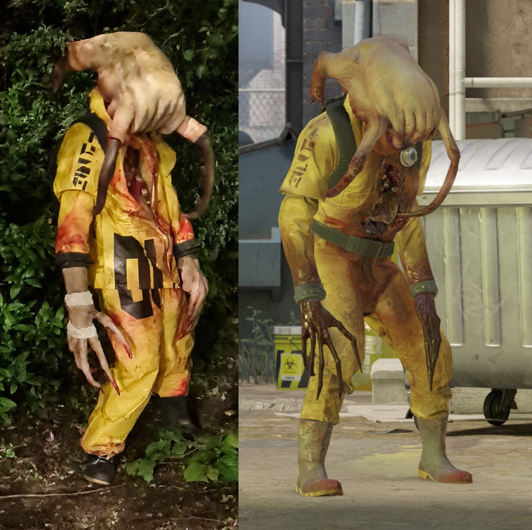 I made a full cosplay with my life-size headcrab