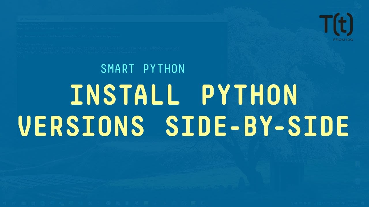 Installing Python on Windows 10 side-by-side with an existing version