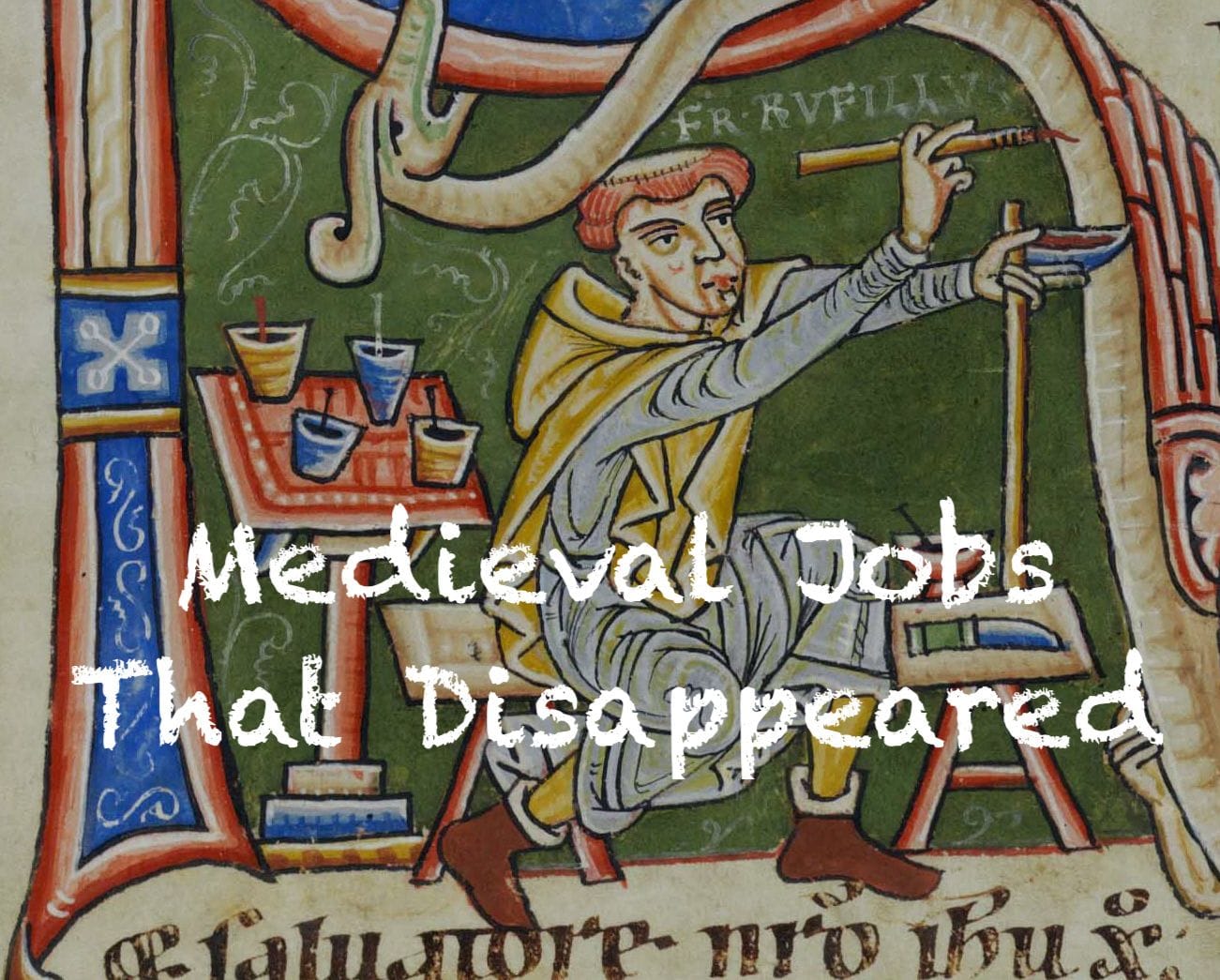 Medieval Jobs That Disappeared
