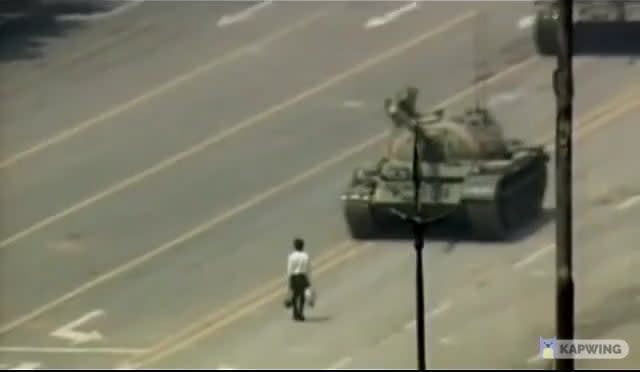 Many people have seen Tank Man's picture, but the entire incident was ...