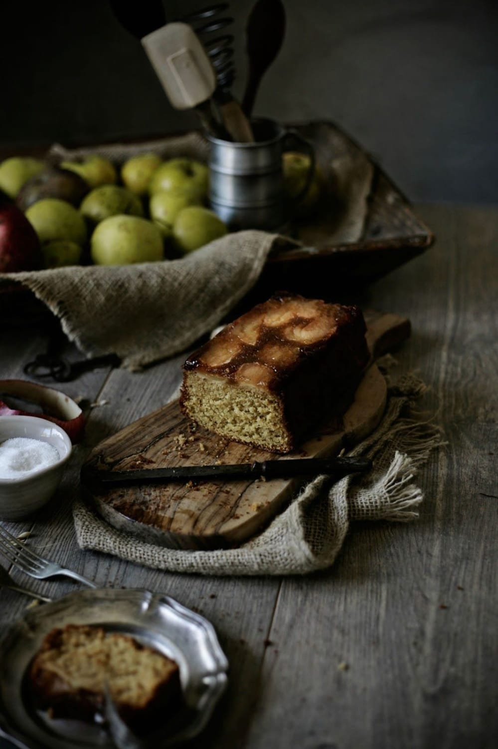 Caramelized Apple and Calvados Cake Recipe | Fotografía de comida ...