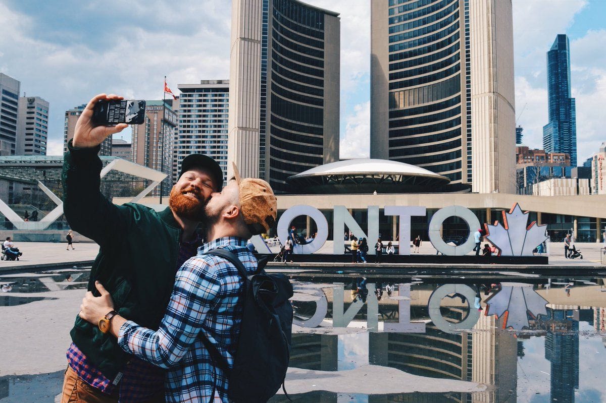Guess where we are?! Exactly! Arrived in Toronto, the biggest Canadian ...