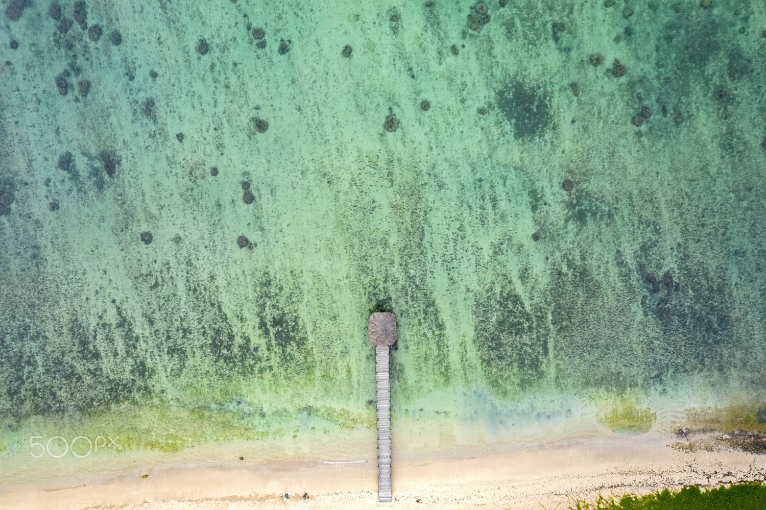 Pier at St. Felix beach