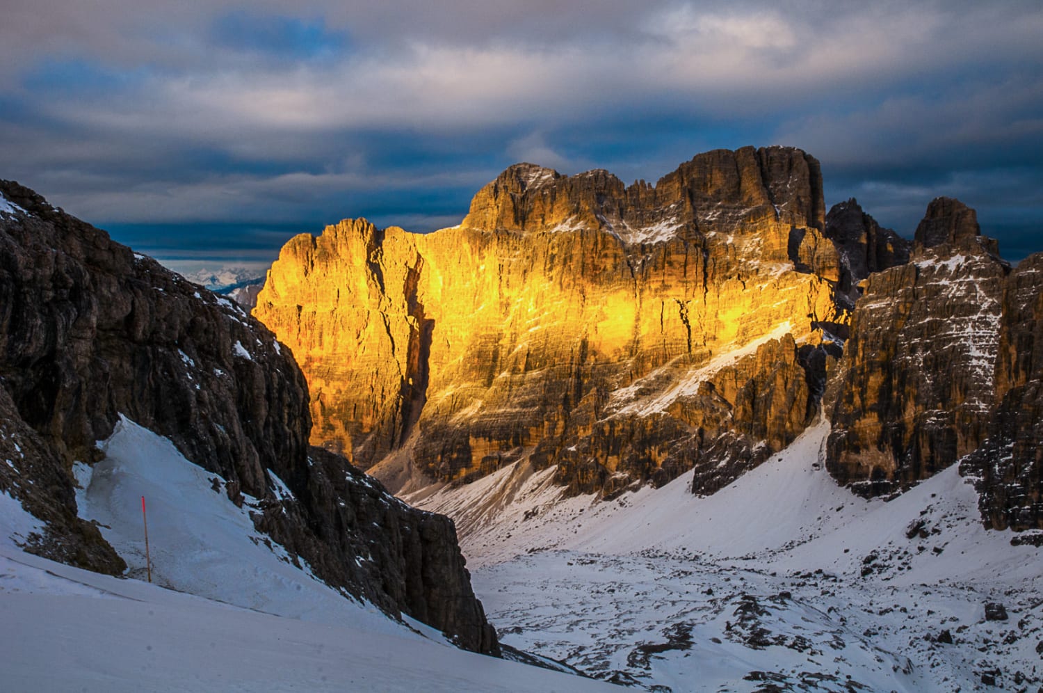 Panorama dal rifugio Lagazuoi