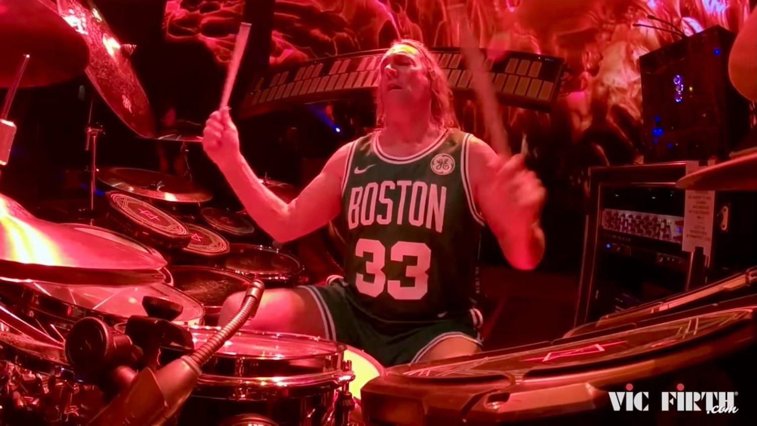 The drummer for Tool (Danny Carey) demonstrating his superb ...