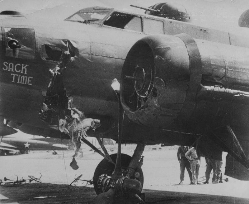 Sack Time of the 385th Bomb Group after returning from Schweinfurt on ...