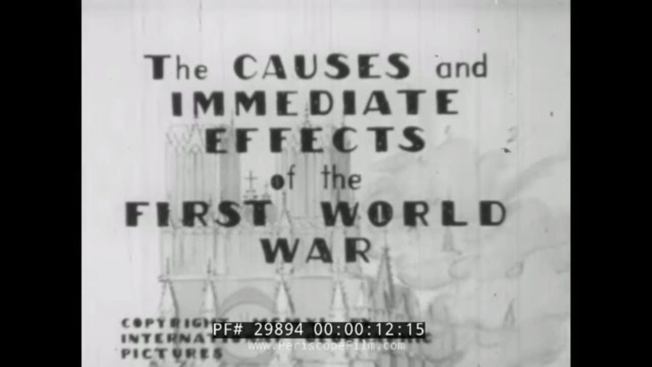 THE CAUSES AND IMMEDIATE EFFECTS OF THE FIRST WORLD WAR WWI THE GREAT ...