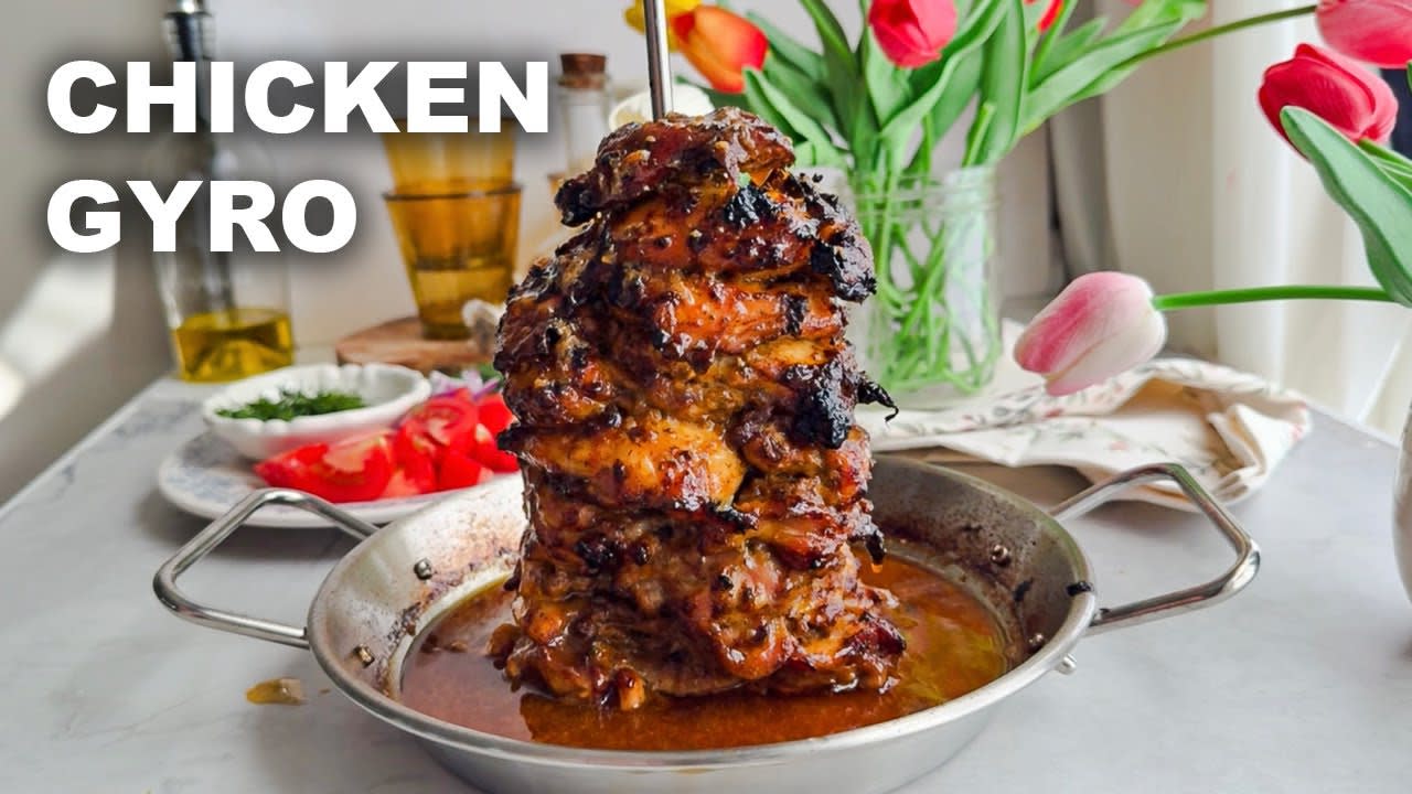 Easy Homemade Chicken Gyro