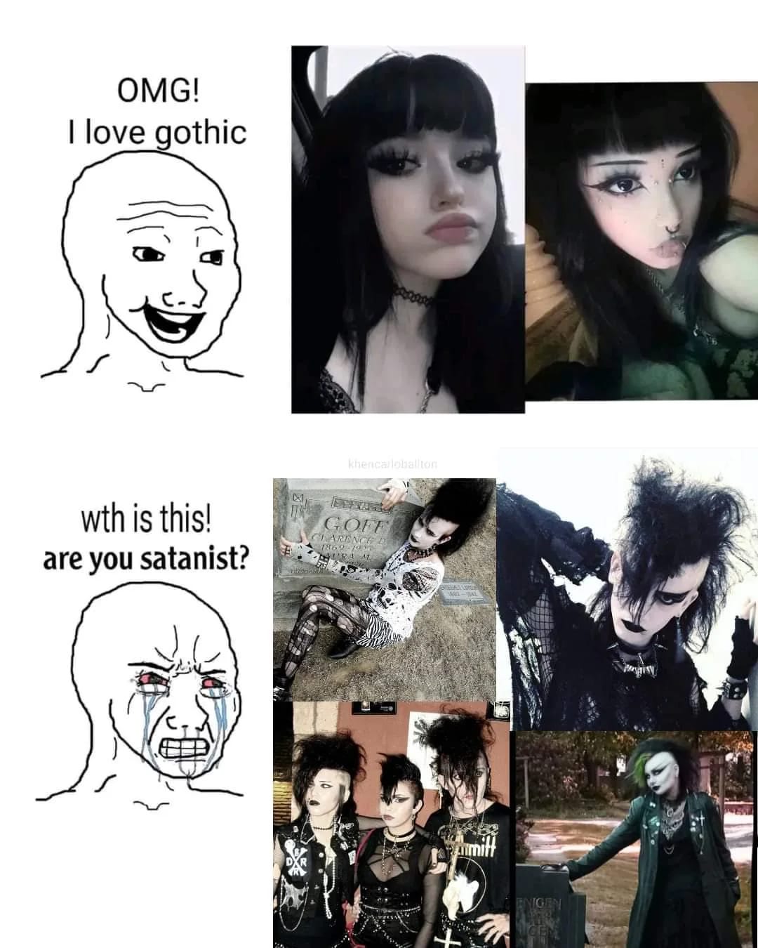 A blog dedicated to my fellow goths on Tumblr