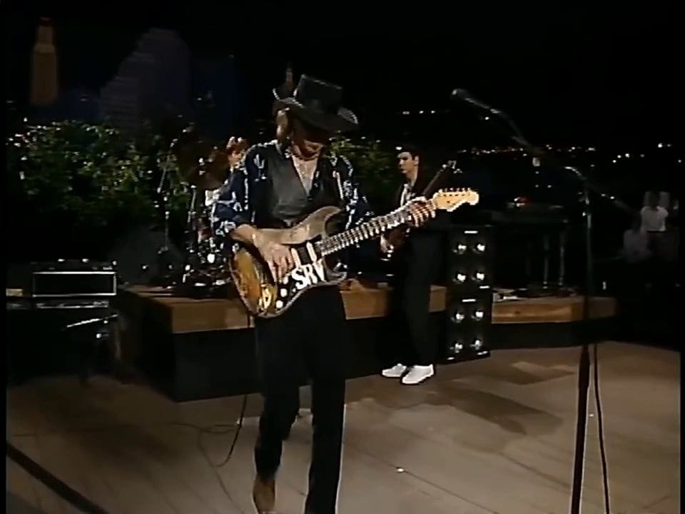 Stevie Ray Vaughan's iconic performance in Austin, Texas in 1989