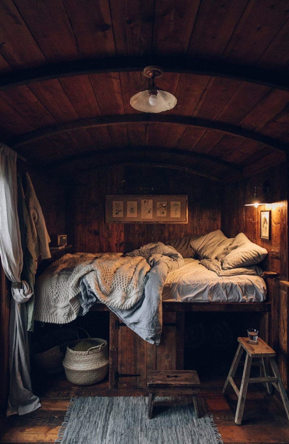 Train carriage conversion.