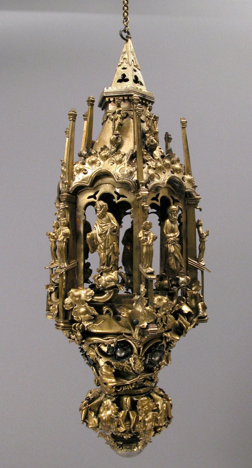 A North Italian Incense Lamp from the 14th century, housed at the ...