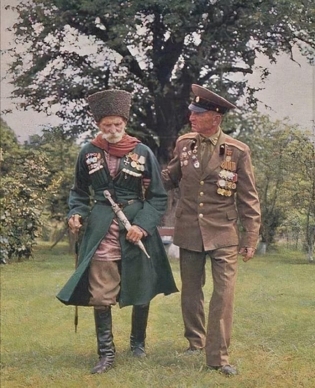 112-Year-Old WW1 and Russian Civil War Veteran Teimruz Vanacha and His ...