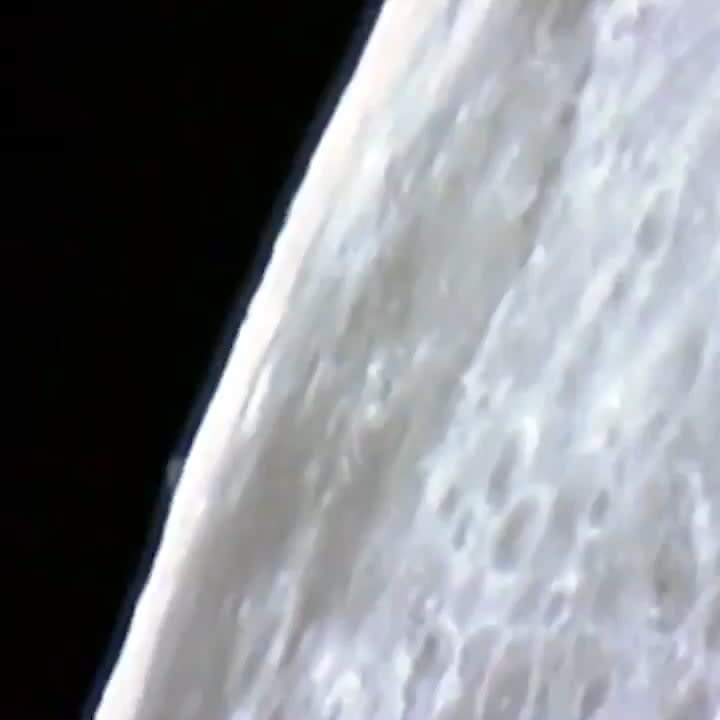 Footage of Saturn rising over the Moon by astronomer Jan Koet.