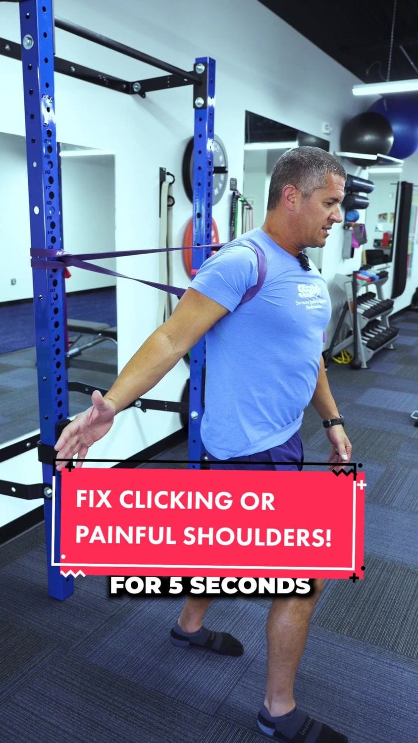 Fix your CLICKING SHOULDERS ️ • • 🏋🏻Are you shoulders clicking or are ...