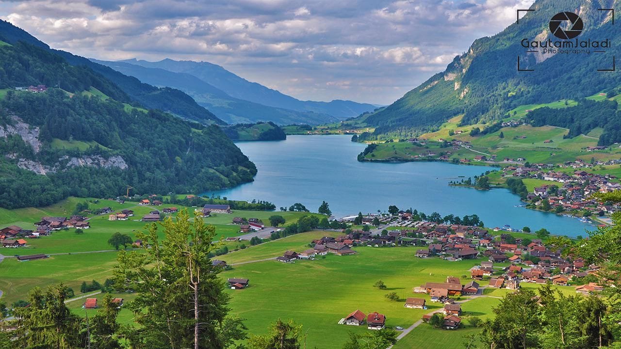 A Swiss Alpine Village, Switzerland