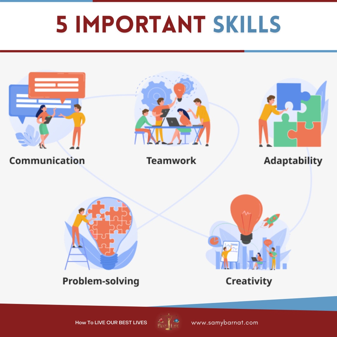 5 Important Skills, Career tips and Development