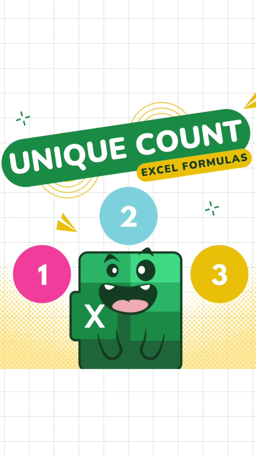 Excel’s dynamic duo: UNIQUE and COUNTIF 🦸‍♂️ #excel #exceltips #exceltricks #accounting #finance ...