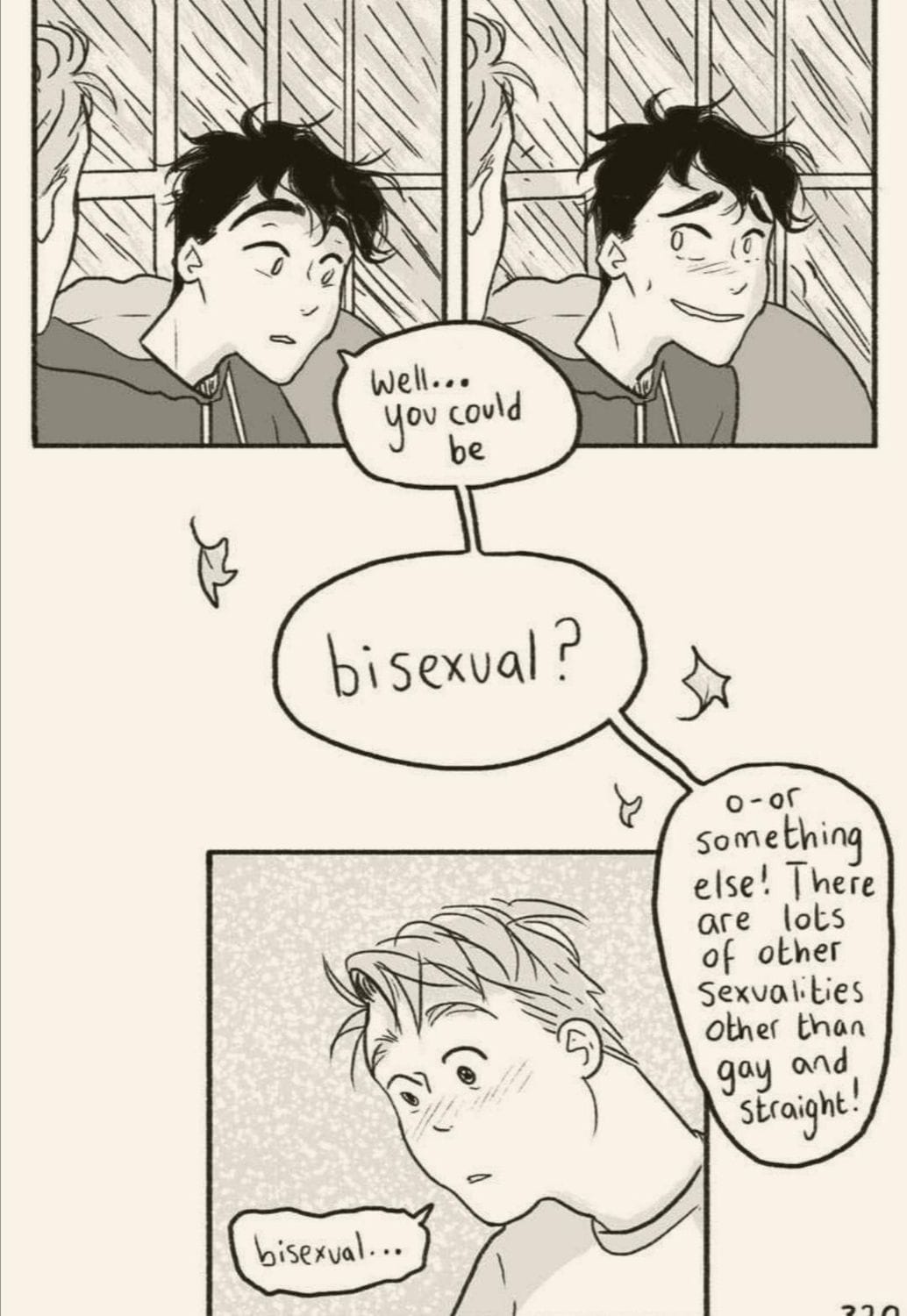 Comic's name is Heartstopper by Alice Oseman :) Saw this and thought of ...