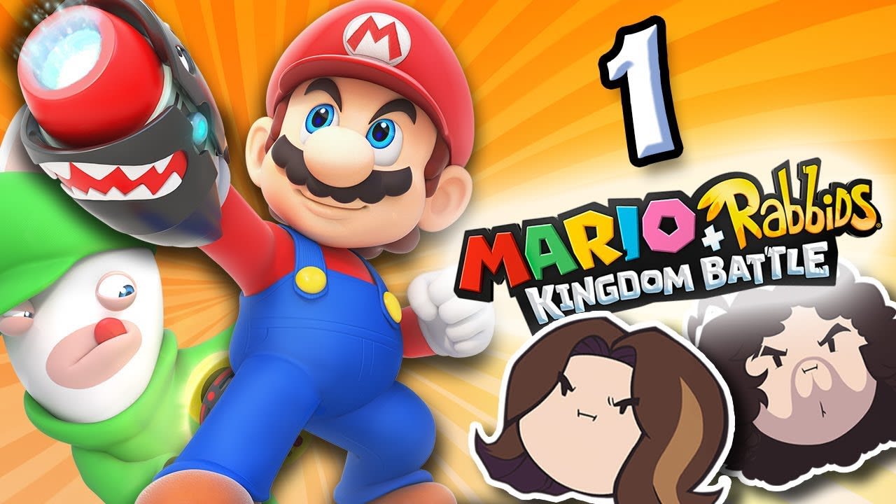 Mario + Rabbids Kingdom Battle: Beep-O - PART 1 - Game Grumps