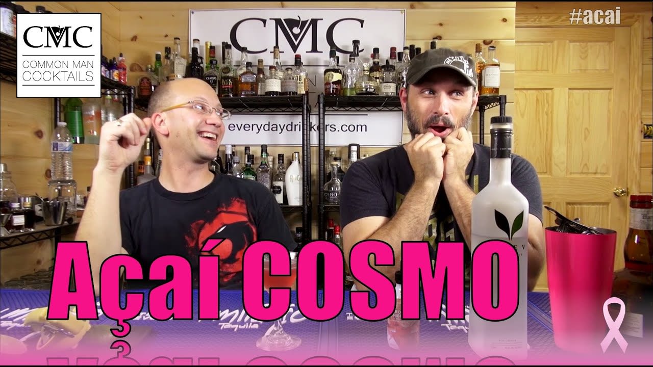 Acai Cosmo, with VeeV Acai