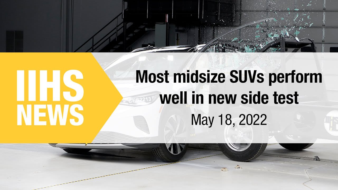In new IIHS side impact test CX-9 and I.D.4 score the highest and ...