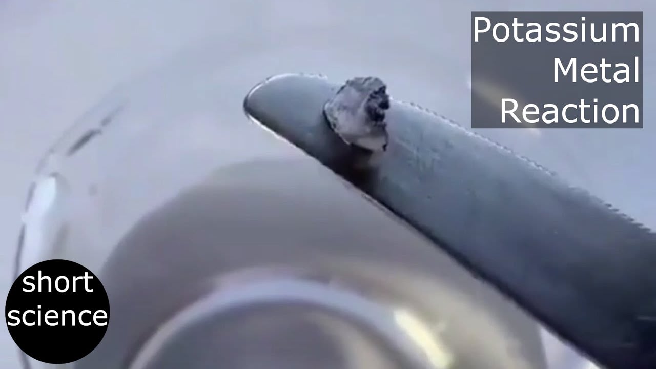 Potassium Metal Reaction With Water