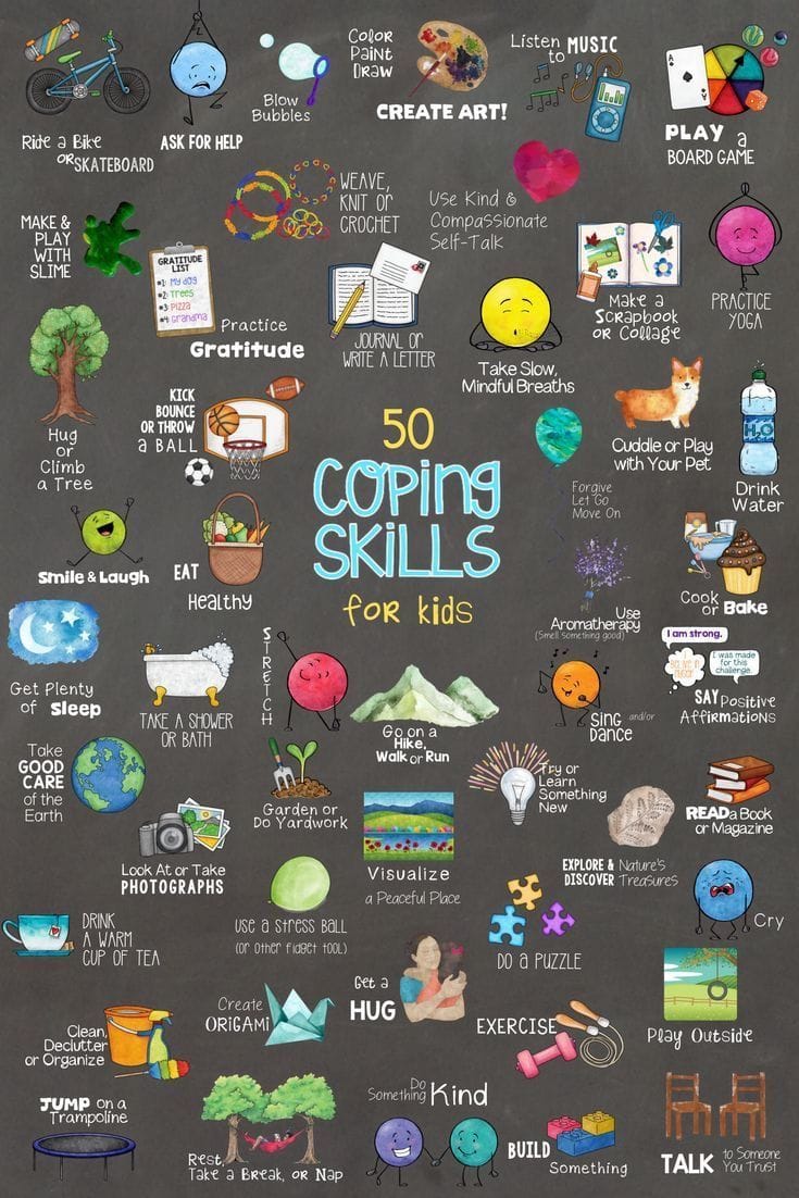 School Coping Skills & Classroom Management Bundle: Posters, Lessons ...