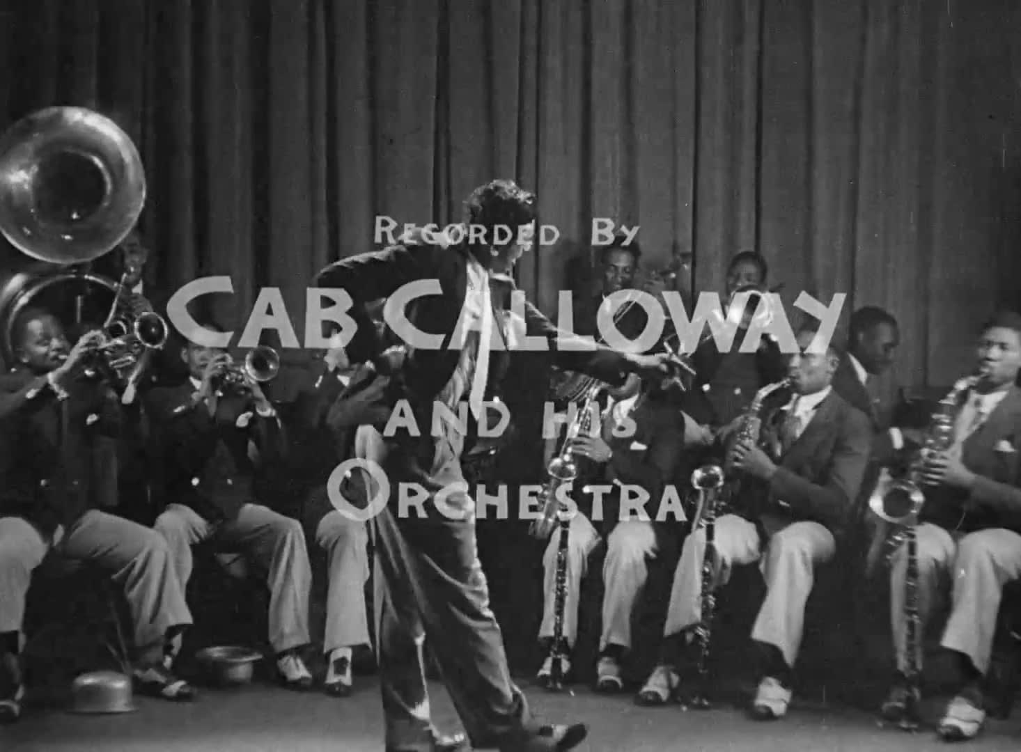 Cab Calloway - Minnie the Moocher, [1932], A early recording of him ...