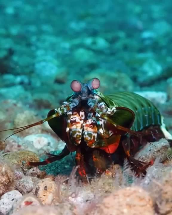 The Mantis Shrimp, thought to have the most complex visual system ever ...