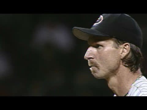 20 years ago today, the Big Unit threw this immaculate inning to become ...