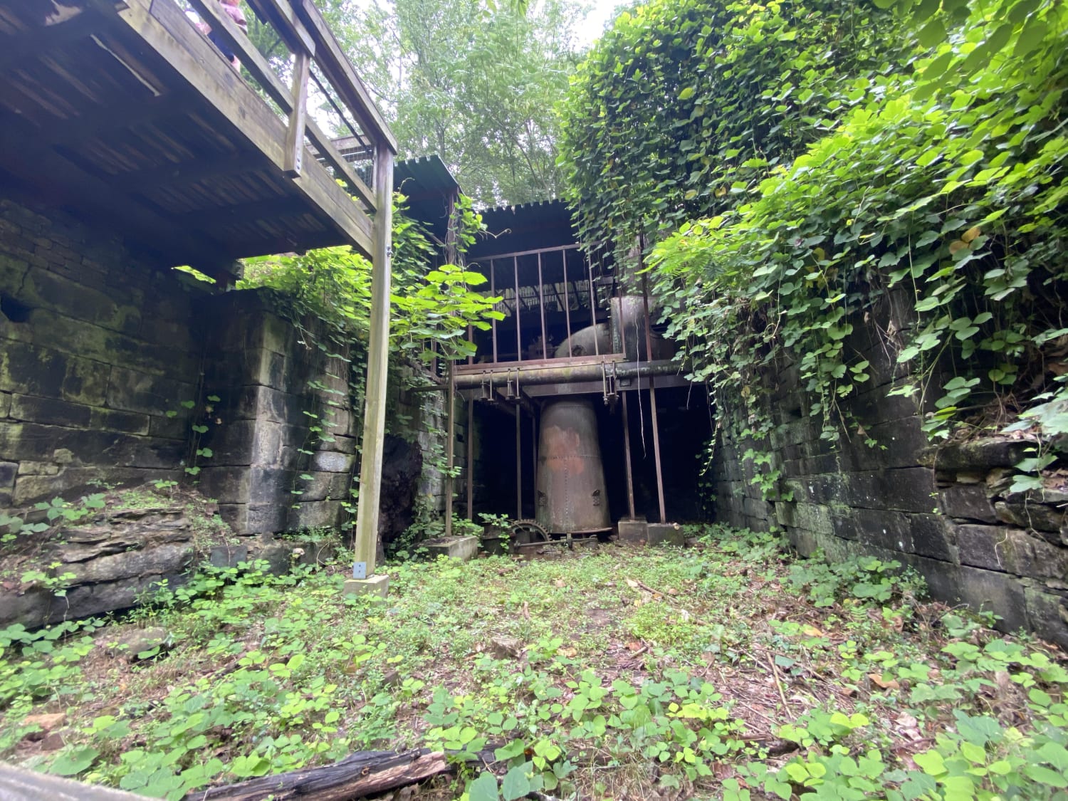Old paper mill in Roswell Georgia