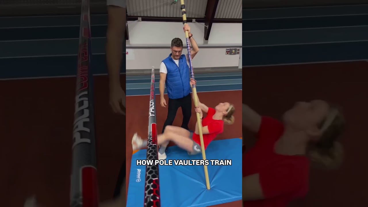 I want to try pole vaulting now...😅😎😱