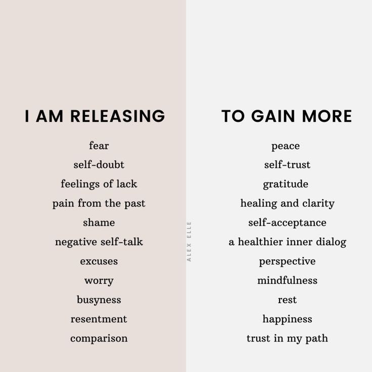 You gotta release to gain on We Heart It