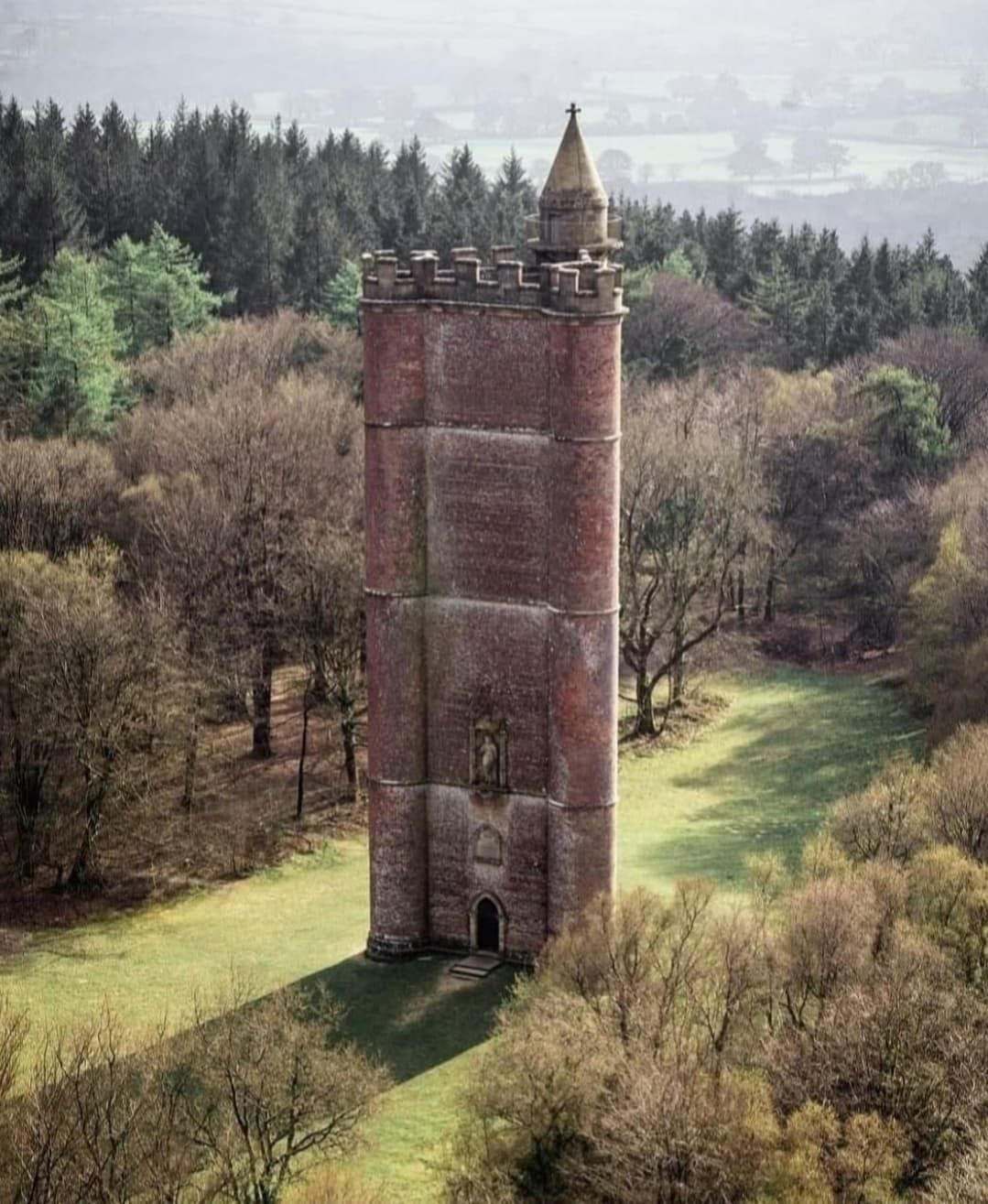 King Alfred's Tower - Somerset, England, UK