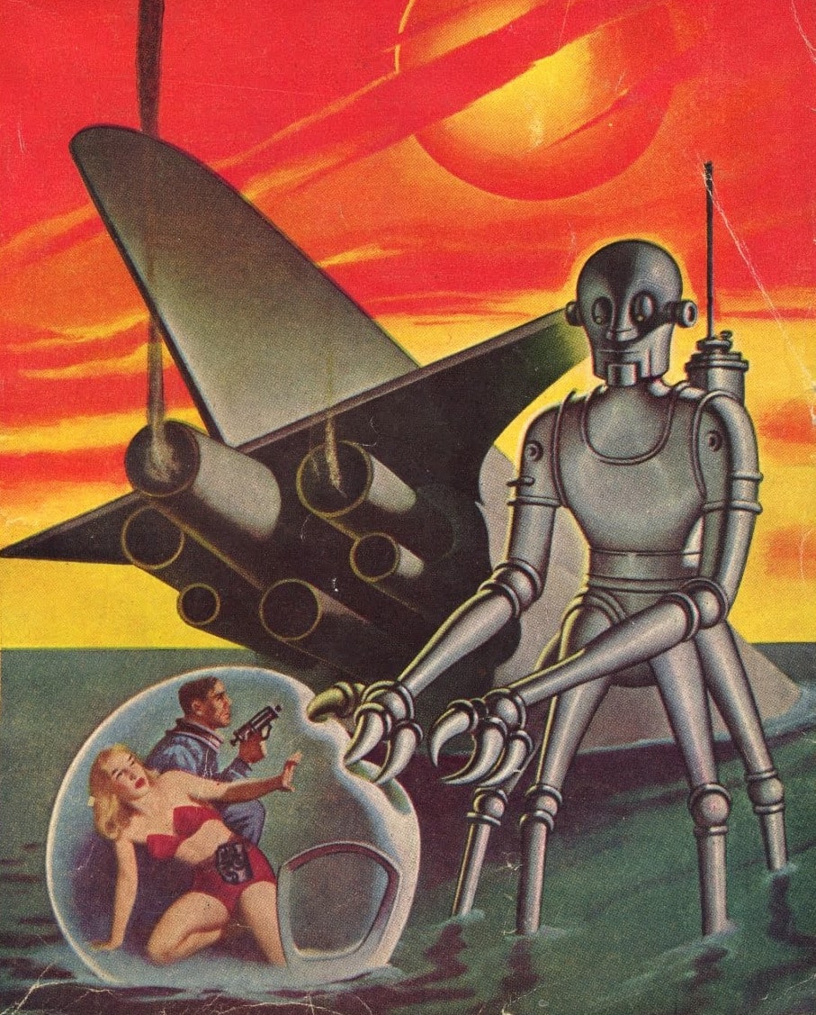 50s sci fi artwork