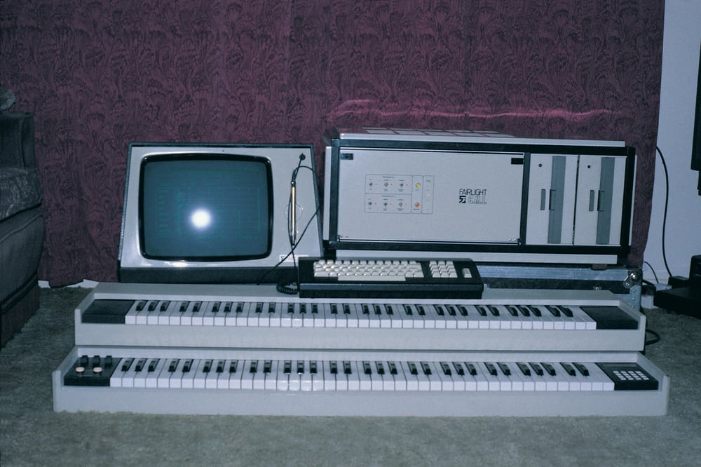 Fairlight CMI, Digital Sampling Keyboard Synthesizer, famously used by ...