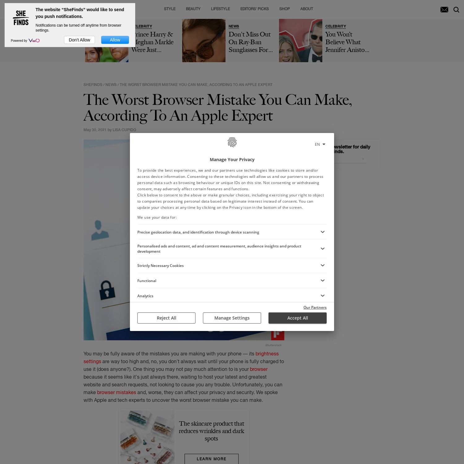 The Worst Browser Mistake You Can Make, According To An Apple Expert